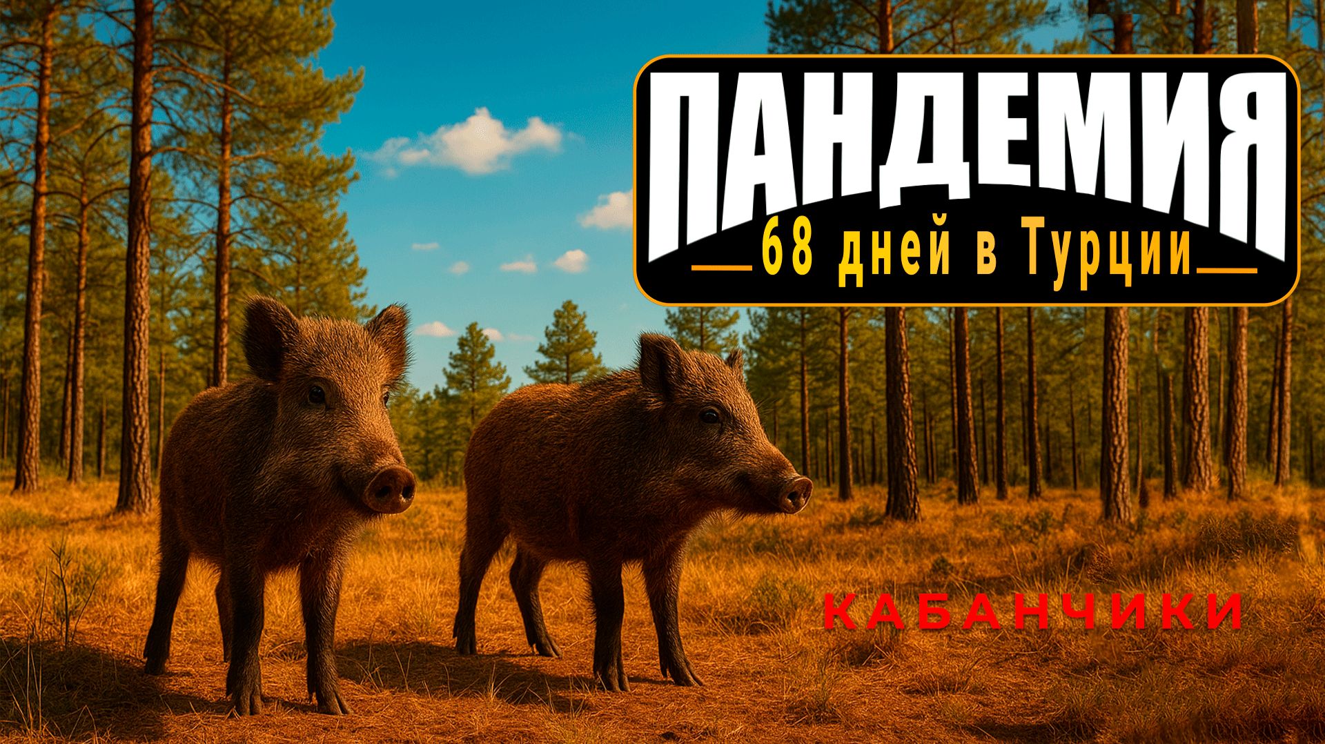 Кабанчики из турецкого леса.