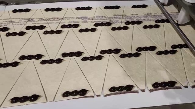 Отсадка шоколадной начинки