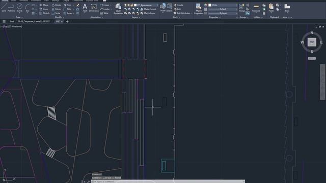 курс по архвизу, Глава 1: урок 08 - Подготовка DWG, Покрытия - часть 3