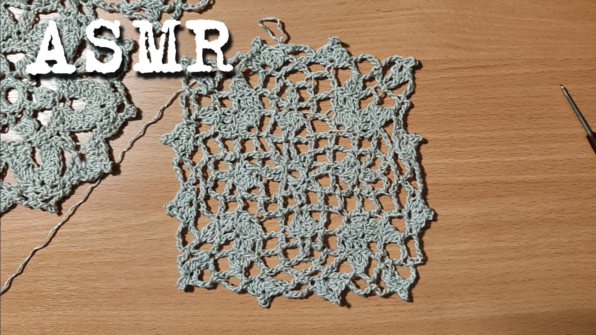 Вязание крючком (схема в видео)