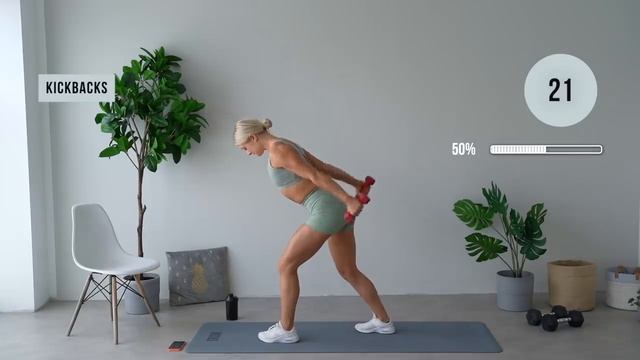 Anna Engelschal - toned arms and sholders