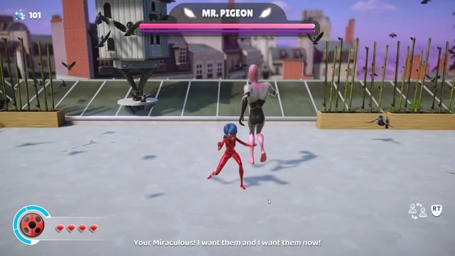 Miraculous Rise of the Sphinx Мистер голубь прохождение (PC) #1