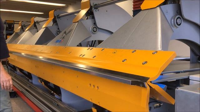 Изготовление планки на гибочном станке с поворотной балкой TZ