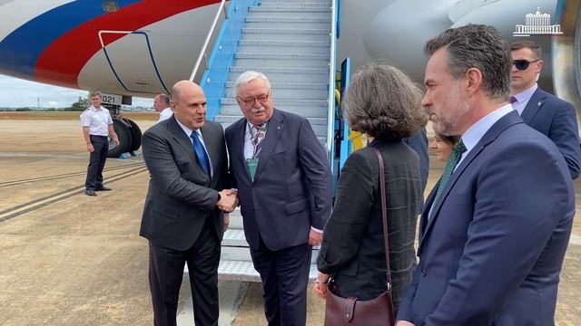 🇧🇷Самолет Председателя Правительства РФ Михаила Мишустина приземлился в г. Бразилиа 5 февраля 2026
