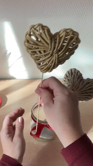 Плетеные сердечки