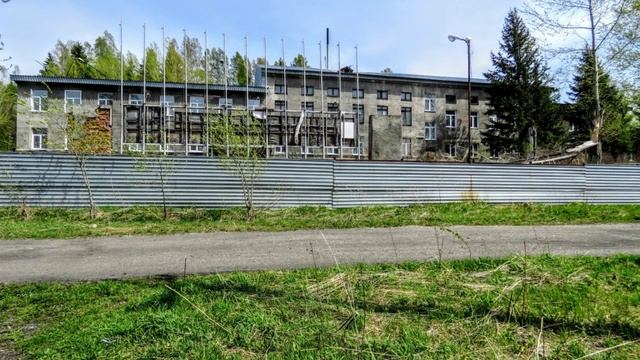 Р. Промышлёнка, ул. Угольная и комбинат бывшей шахты Волкова(Ленин) Кемерово