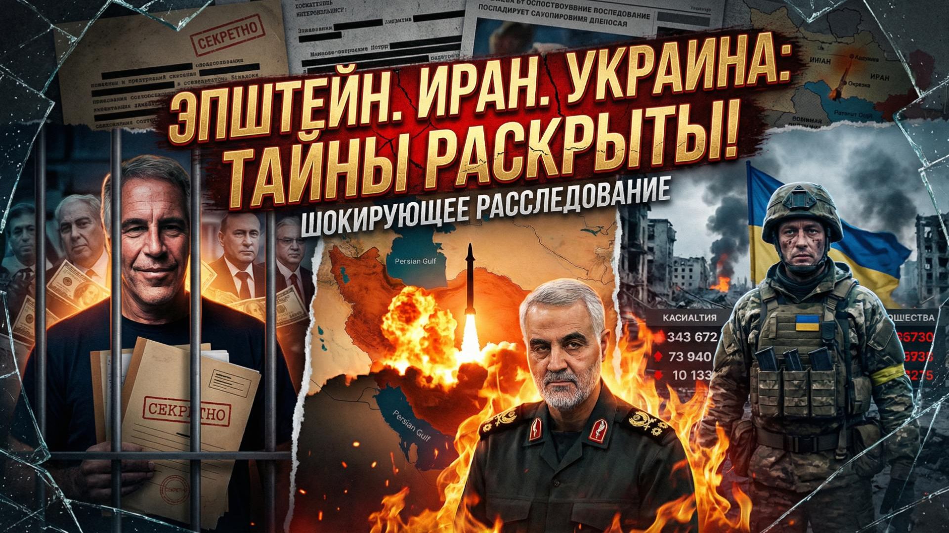 🚨🔍 Питер Эриксон | ШОК! Файлы Эпштейна раскрыты; Война с Ираном и реальные потери в Украине!