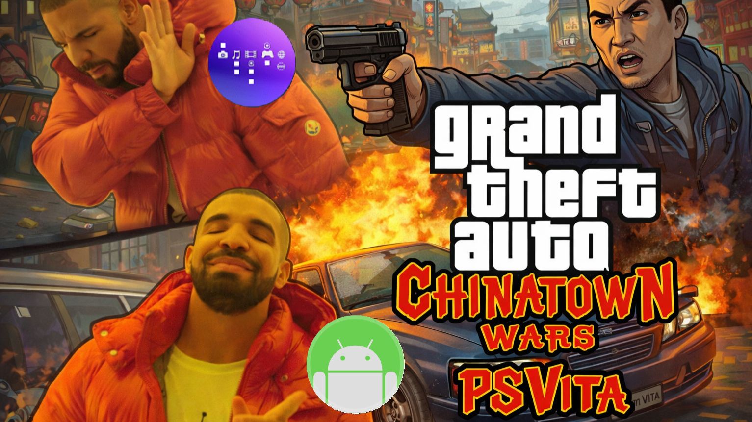 Grand Theft Auto: Chinatown Wars | PS Vita Порт