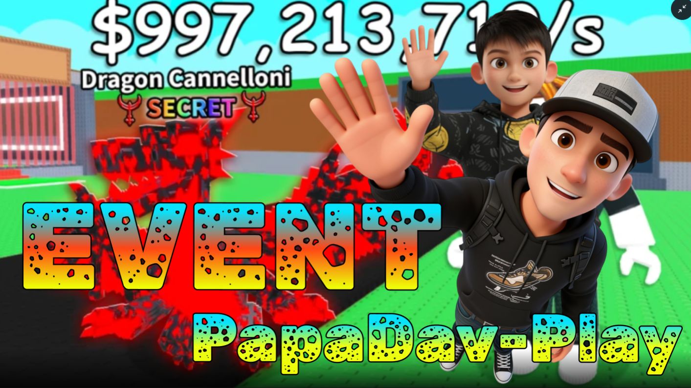 Жесткая Битва PapaDavPlay в Steal BrainRot