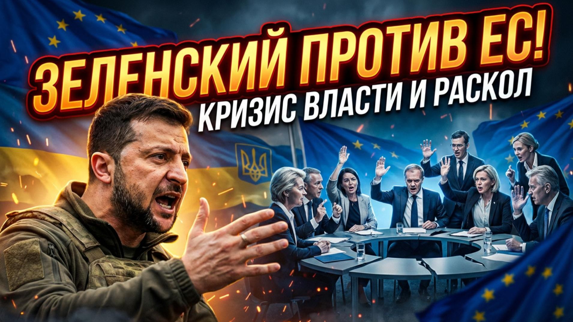 🔥Себастиан Сас | Зеленский раскритиковал Европу: «Вы не за столом, вы под столом!»