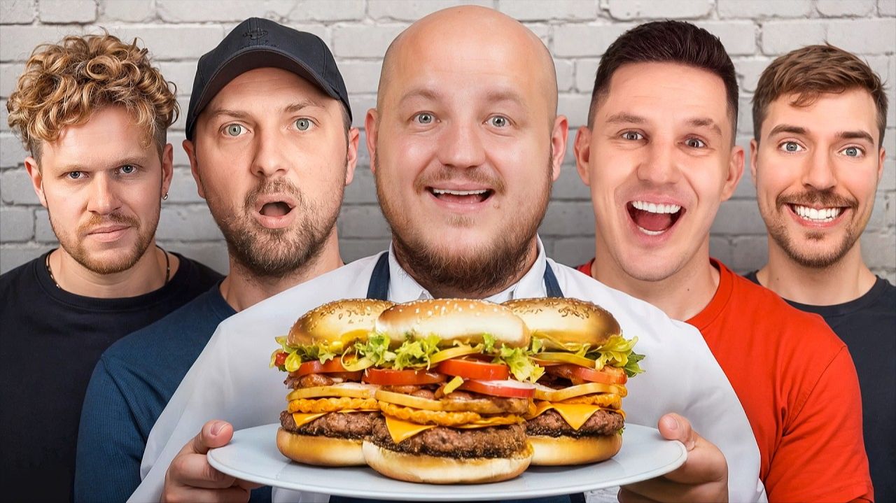 Пробуем Любимую Еду Блогеров с Сатиром ( Масленников , Мистер Бист , Зубарев , Вписка )