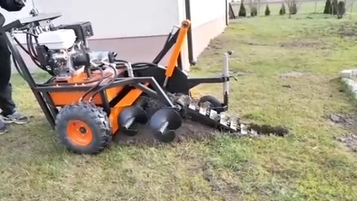 Землеройная машина для фундамента своими руками от А до Я