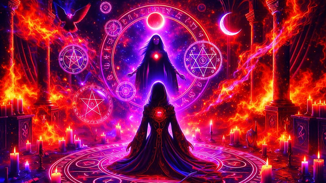 Приворотный ритуал через канал Гекаты #геката #богиня #боги  #мистика #магия  #эзотерика