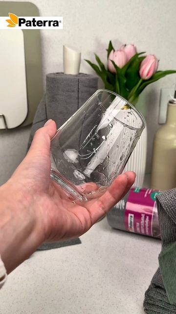 Салфетки из микрофибры в рулоне Paterra