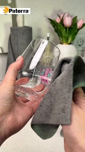 Салфетки из микрофибры в рулоне Paterra 20 шт