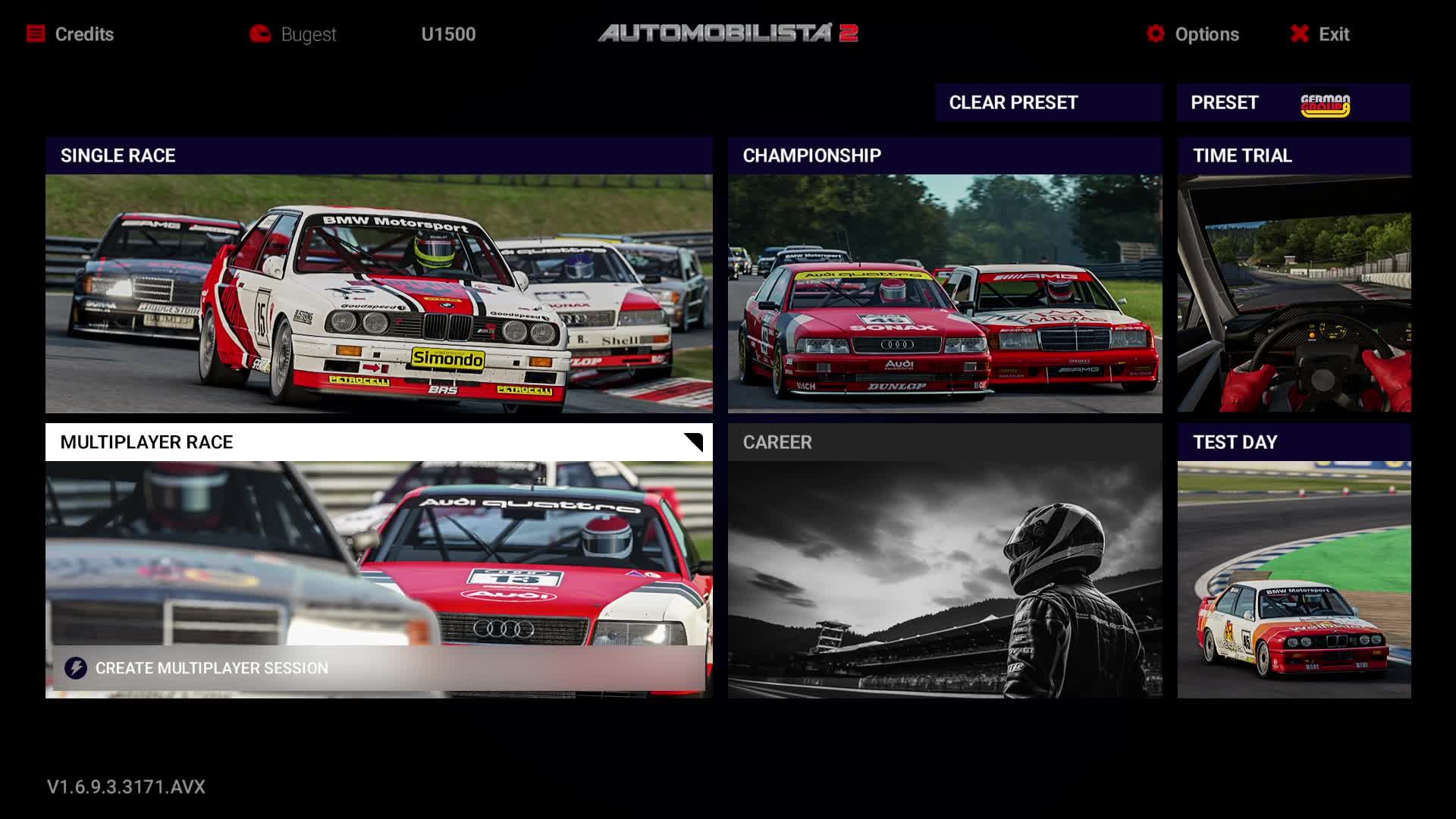 Automobilista 2. Онлайн в LFM. German Group A Series (вышибли на старте)