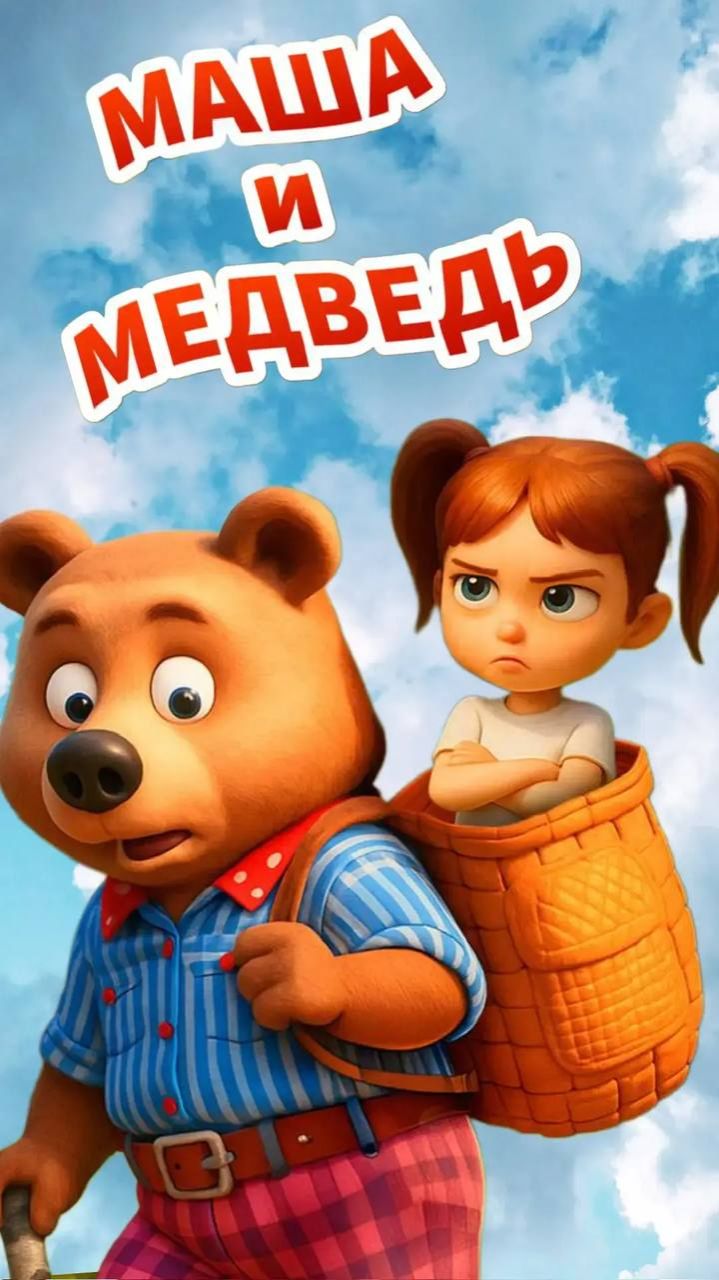 Народная сказка Маша и Медведь
