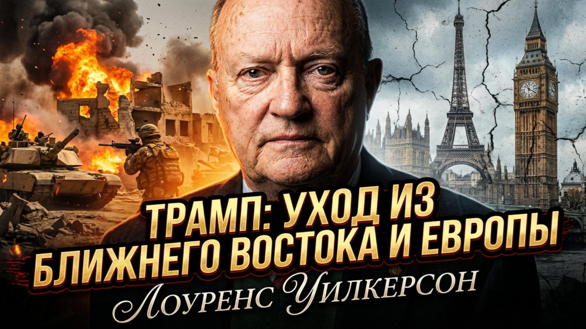 🚨🌍 Шок! Лоуренс Уилкерсон | Трамп покидает Ближний Восток и Европу!