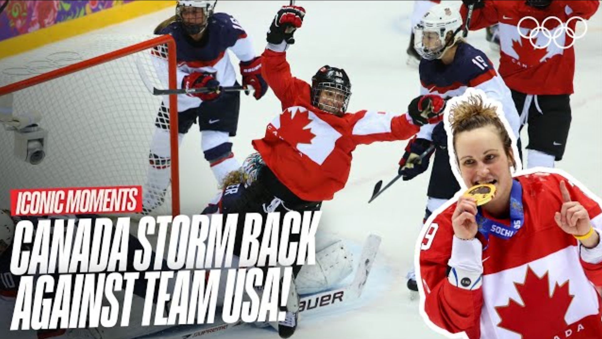 Канада — США 2014: Самый драматичный финал в истории женского хоккея!
