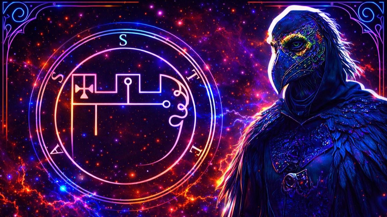 Демон Столас - Ученый-отшельник #демонология #демон #демоны #гоэтия #гримуар #эзотерика #магия