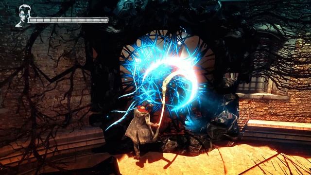 DmC - Devil May Cry #4 Первое Прохождение Миссия 4. Под прицелом (Человек)