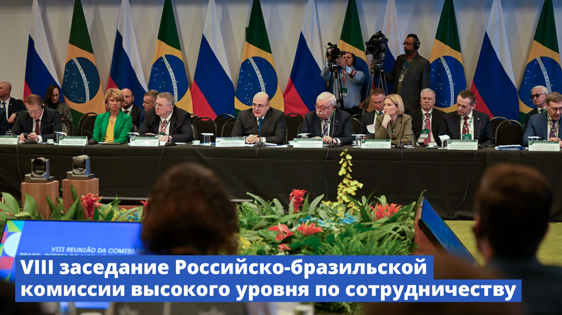 VIII заседание Российско-бразильской комиссии высокого уровня по сотрудничеству