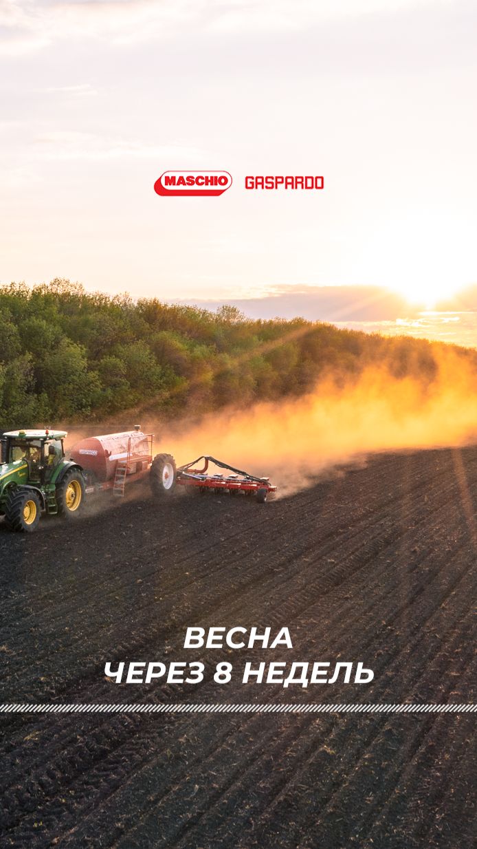 Через 8 недель весна!