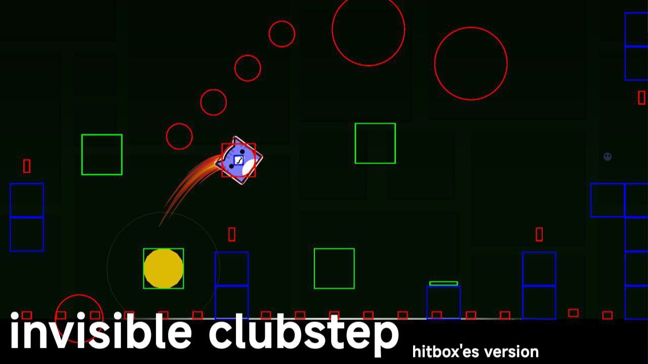 Invisible clubstep | GDsyr1ks (Showcase & hitboxes version)