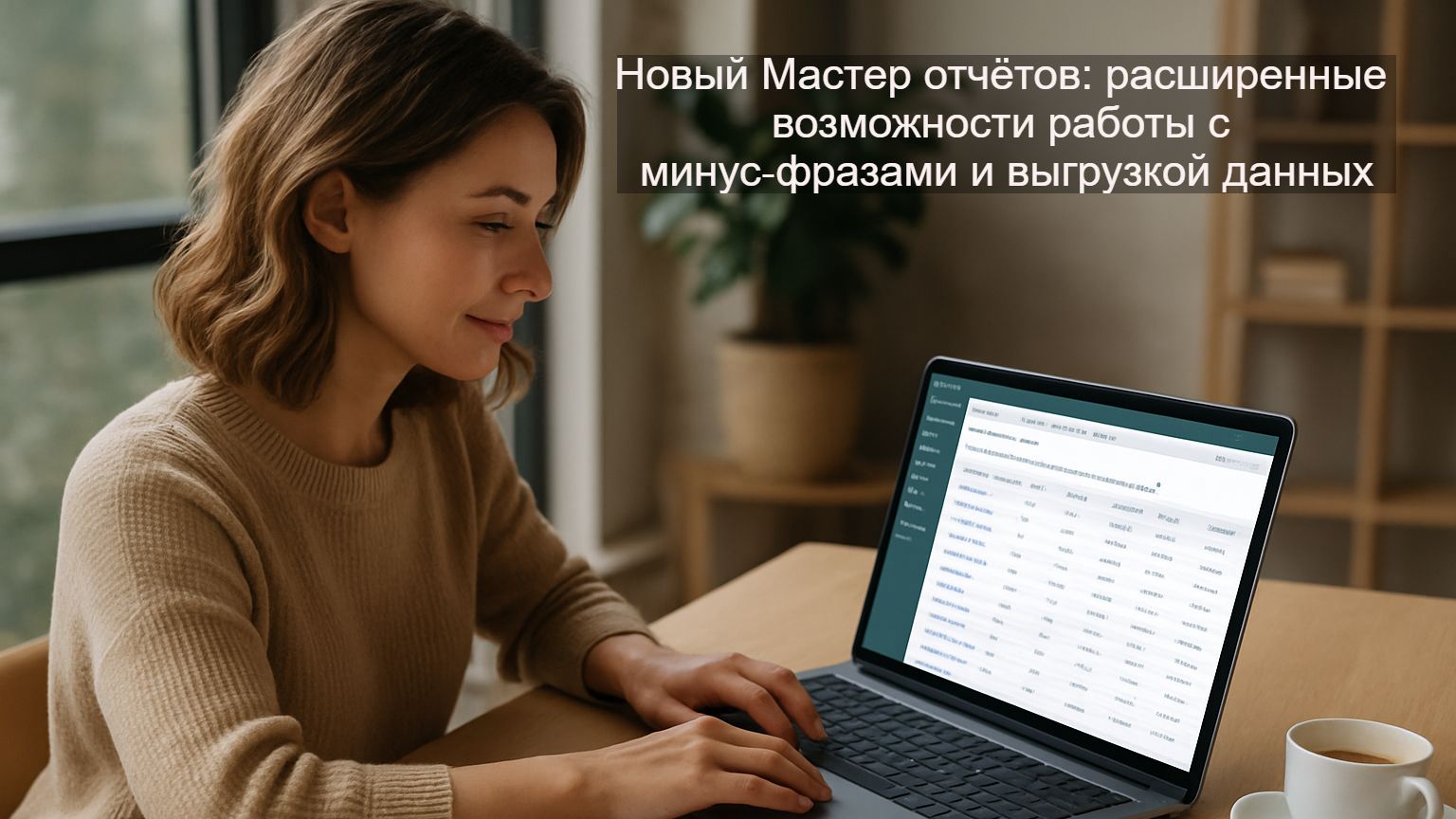 Новый Мастер отчётов Яндекс Директа расширенные возможности работы с минус-фразами