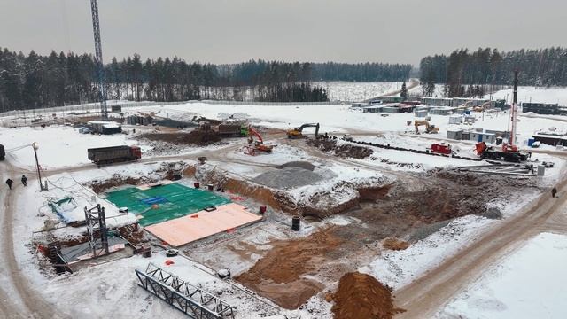 Ход строительства ЖК Никольский квартал Отрада январь 2026