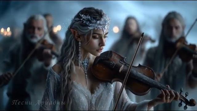 Ледяное Озеро Эльфийская песнь которая пробуждает Сердце.