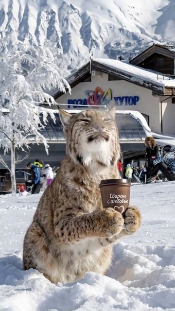 Кофеек на морозе