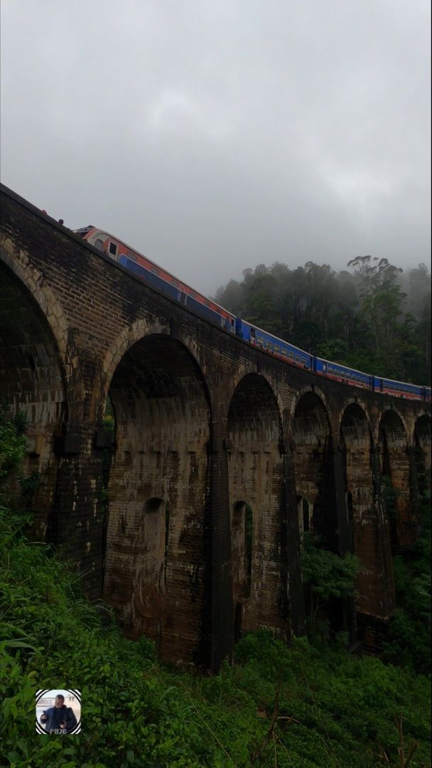 Девятиарочный мост (Мост в небо), Шри-Ланка, Январь 2025 #девятиарочныймост #моствнебо #шриланка2025
