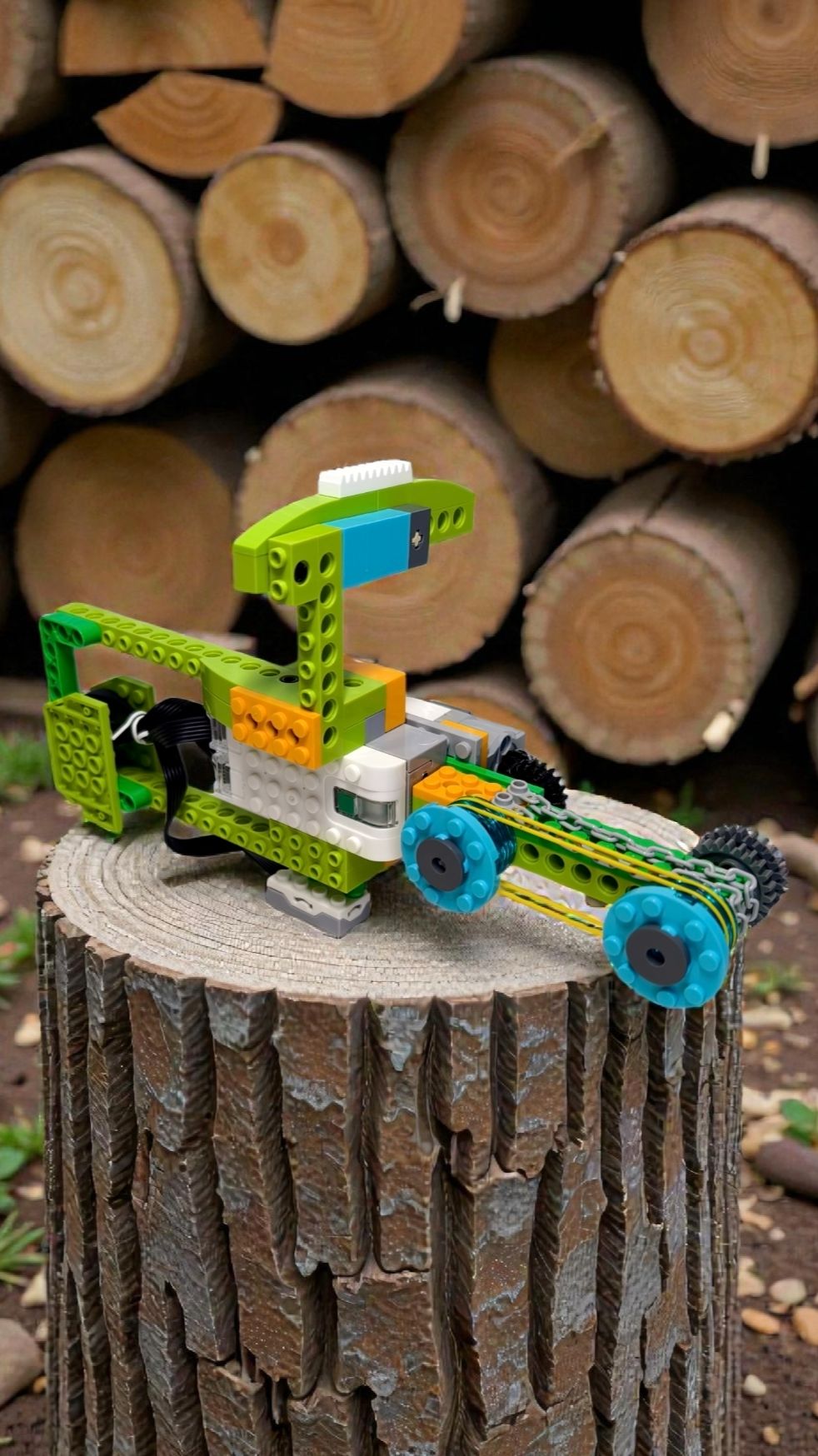 Бензопила. Проект Wedo 2.0