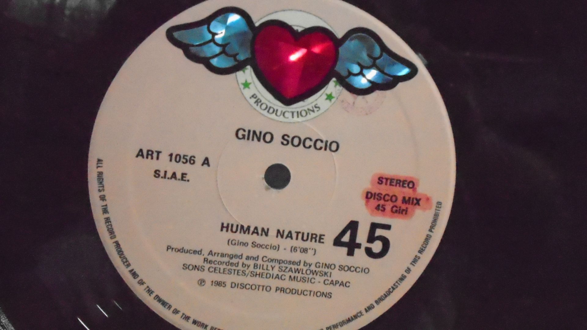 Gino Soccio ~ Human Nature