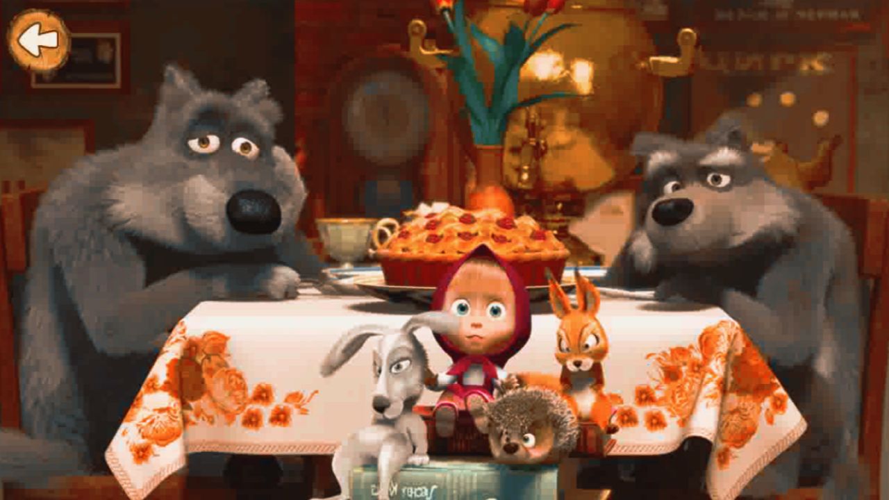 Маша и Медведь Игры для Детей | Пазлы с Героями из Мультика Маша и Медведь | Маша и Медведь Смотреть