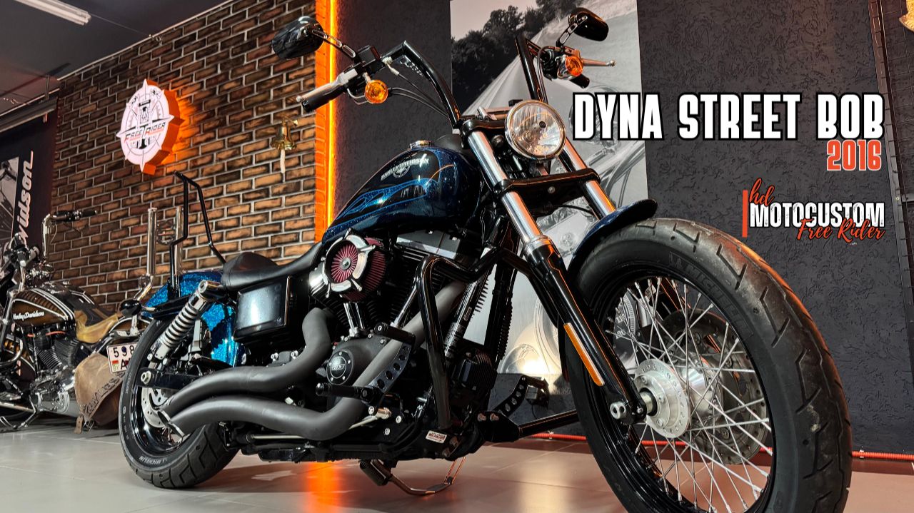 HARLEY DYNA STREET BOB 2016 | Free Rider МотоМастерская
