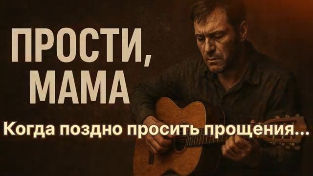 Прости мама Песня которая тронет сердце