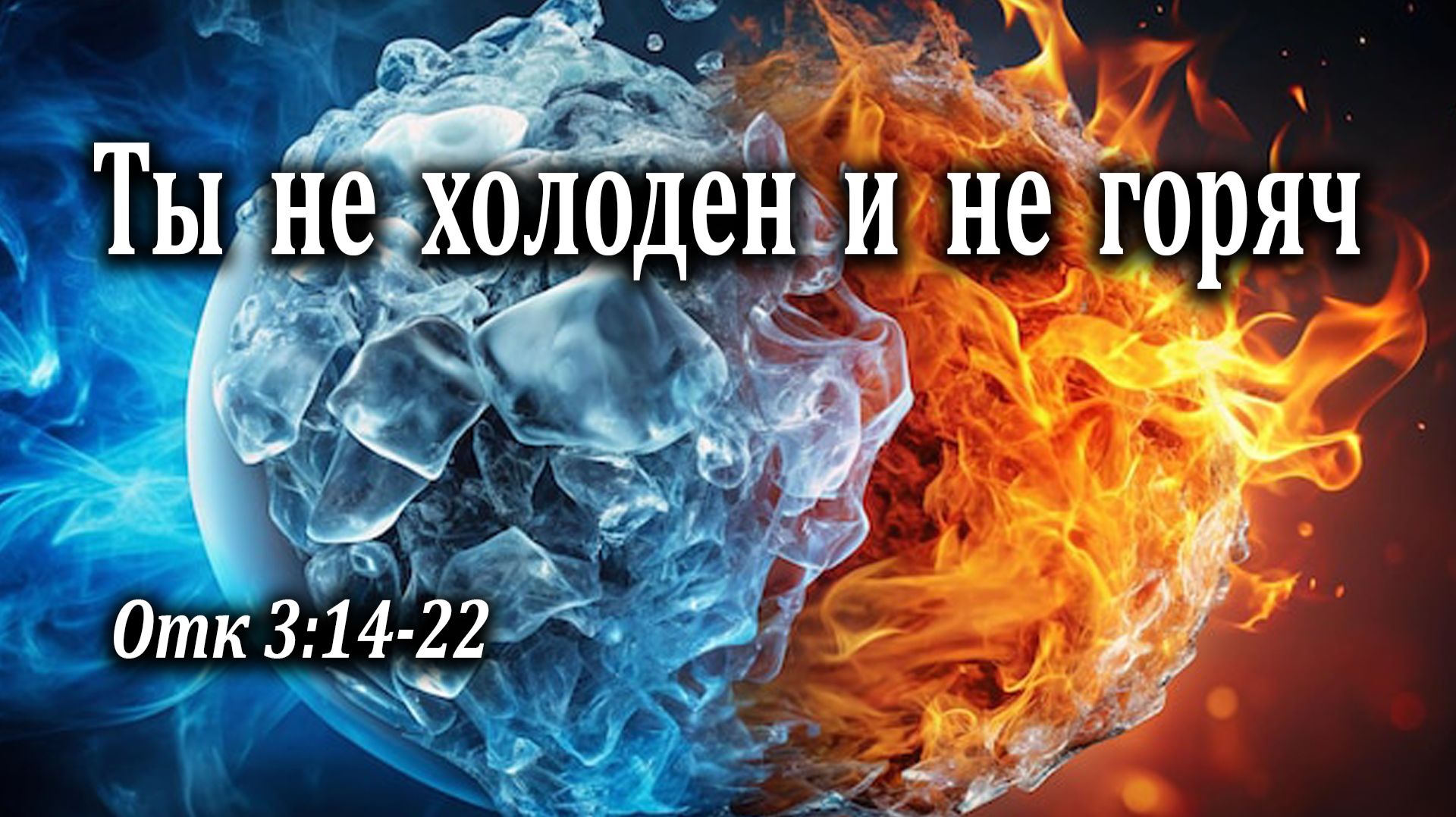07.04.2024 "Ты не холоден и не горяч" Отк 3:14-22 Кудрявцев Юрий