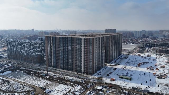 мкр Образцово. Ход строительства, февраль 2025
