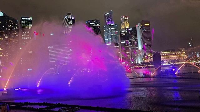 фонтан в Сингапуре