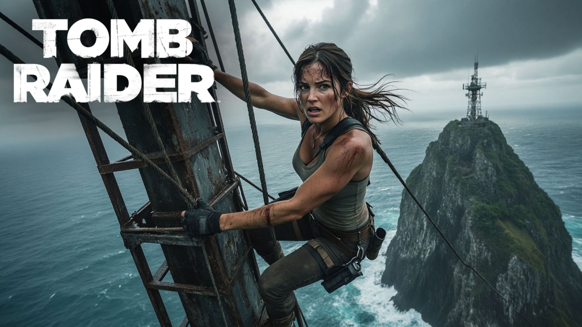 ЛАРА КРОФТ НА ВЫСОТЕ В Tomb Raider #2