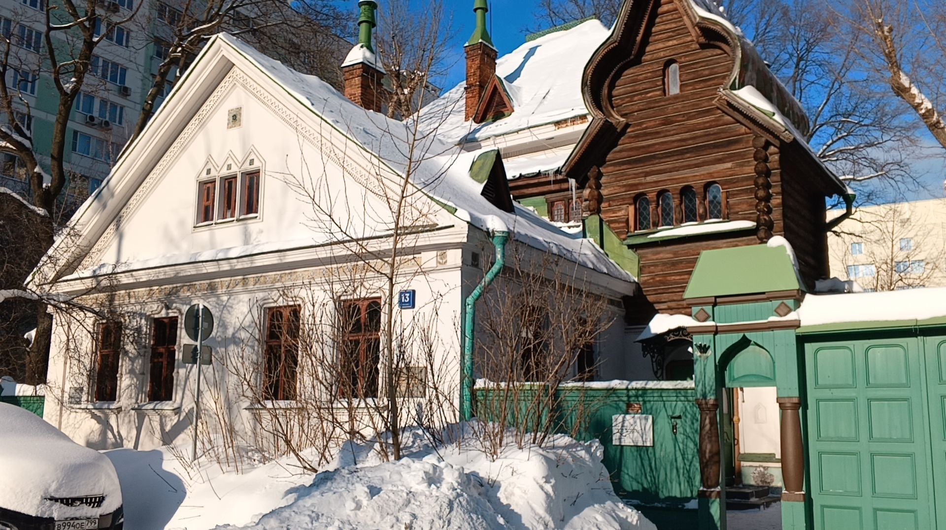 Прогулки по Москве. Дом-музей Виктора Васнецова. Теремок, в который я так хотела попасть