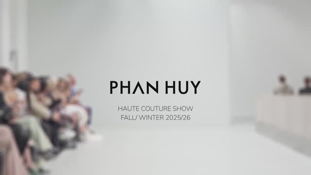 Показ коллекции Phan Huy осень-зима 2025-2026