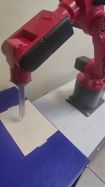 Обучение Робот манипулятор Borunte Урок 6.2.2.2.4 Движение по окружности 2 способа Введение