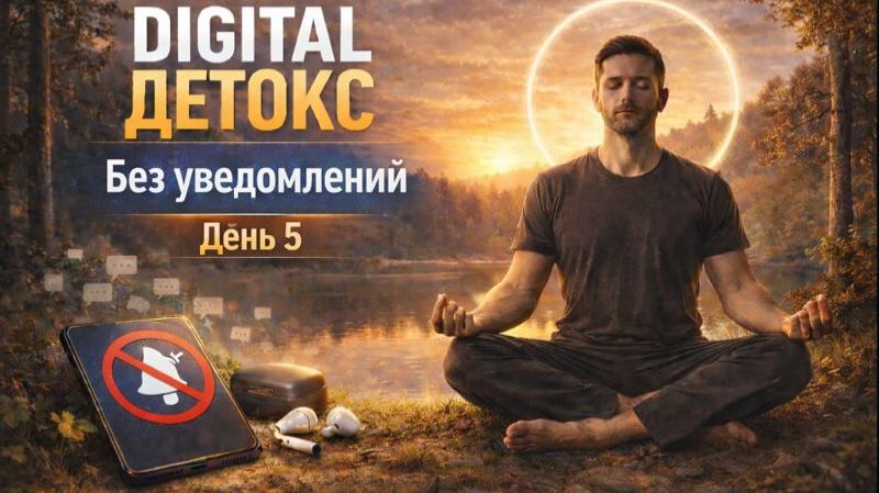 Digital Detox | День 5 — Без уведомлений