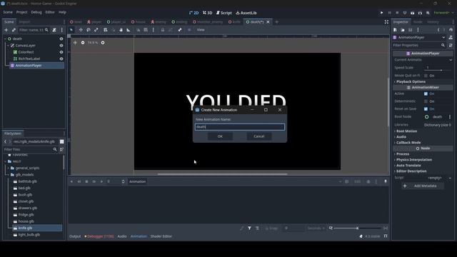 Хоррор от первого лица в Godot 4, ч. 13 / How to Make a First-Person Horror Game in Godot 4 - Part 5
