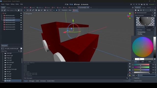 Хоррор от первого лица в Godot 4, ч. 10 / How to Make a First-Person Horror Game in Godot 4 - Part 5