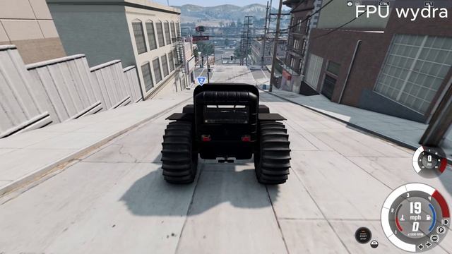 спуск с горки в бимке