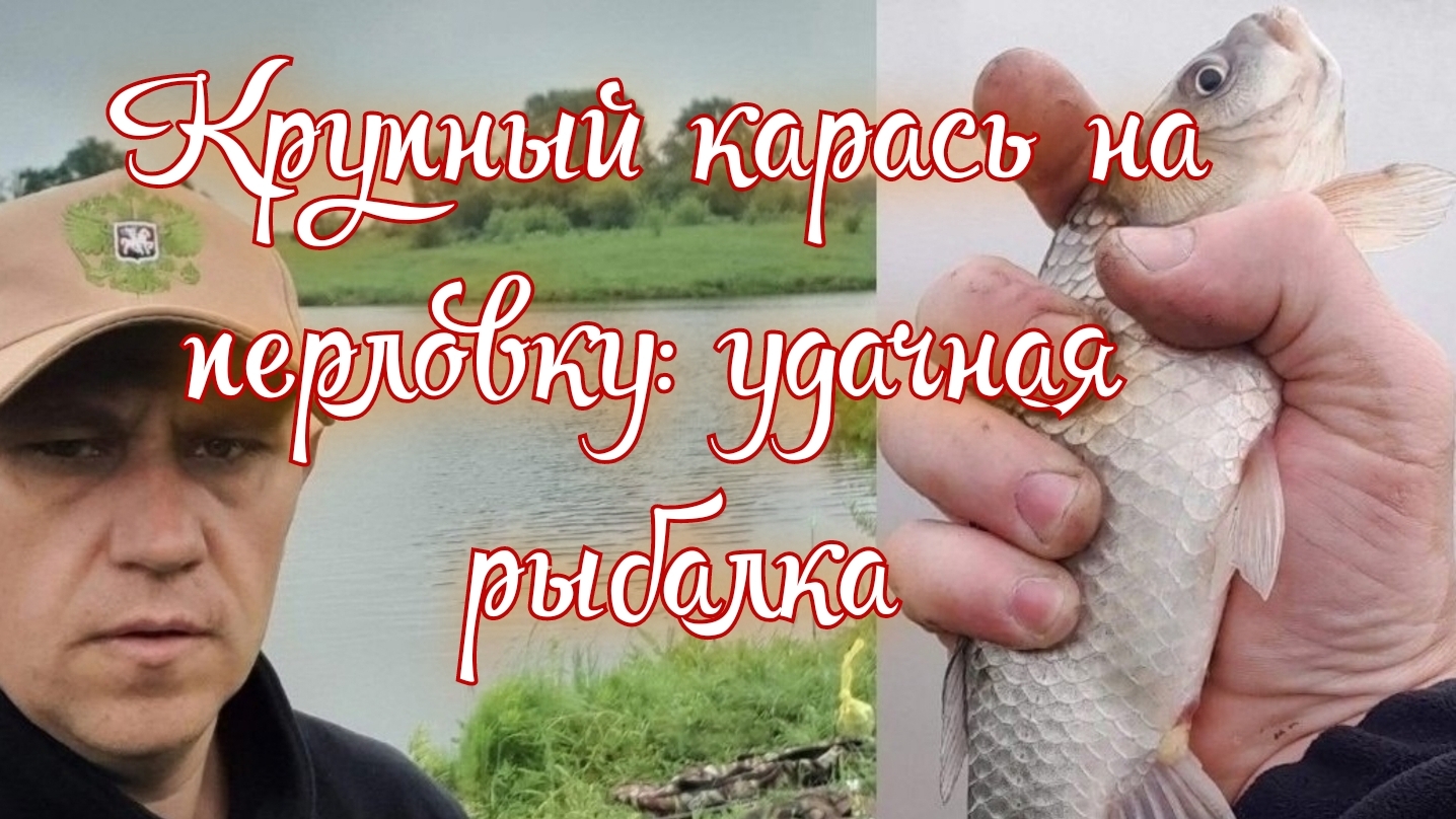 Рыбалка в Плотниково .«Карась на перловку: секреты уловистой насадки».